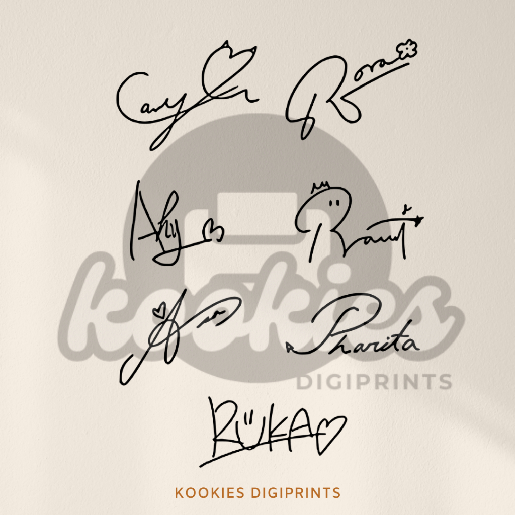 [𝐊𝐩𝐨𝐩 𝐒𝐭𝐢𝐜𝐤𝐞𝐫𝐬] BABYMONSTER Signature Decals - vinyl sticker | Shopee ...