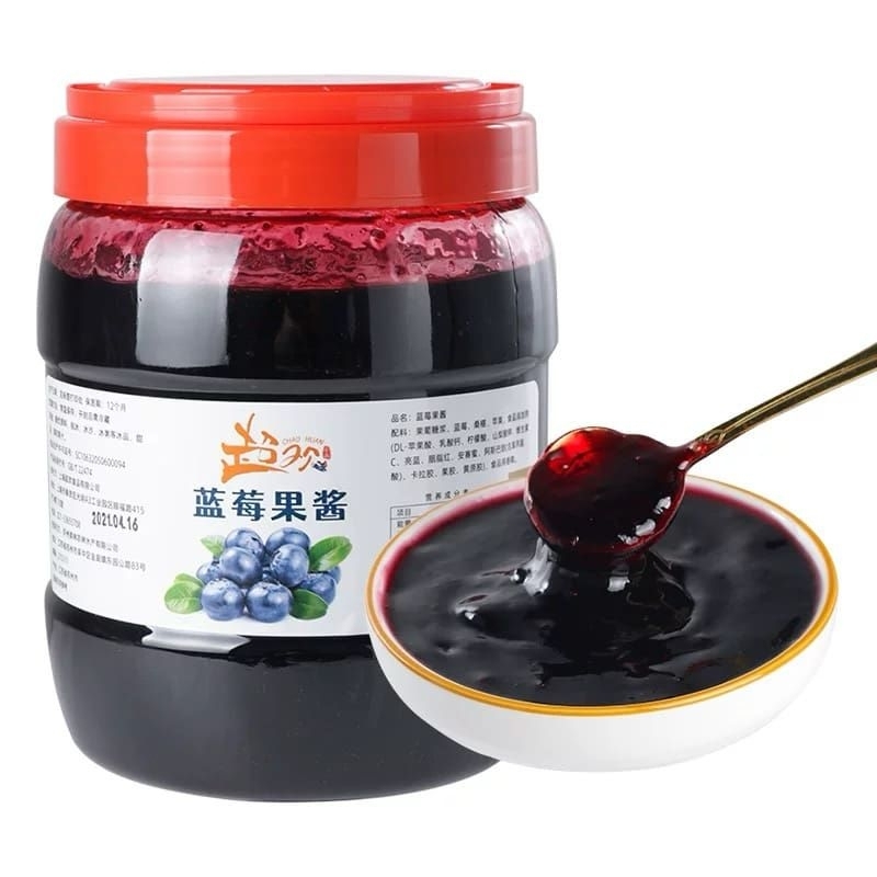 Strawberry Jam (blueberry, passion fruit, mango, peach jam) | Shopee ...