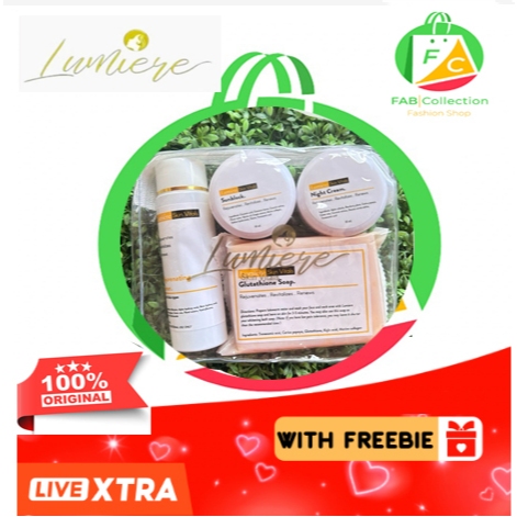 LUMIERE FACIAL SET - 100% AUTHENTIC | Shopee Philippines