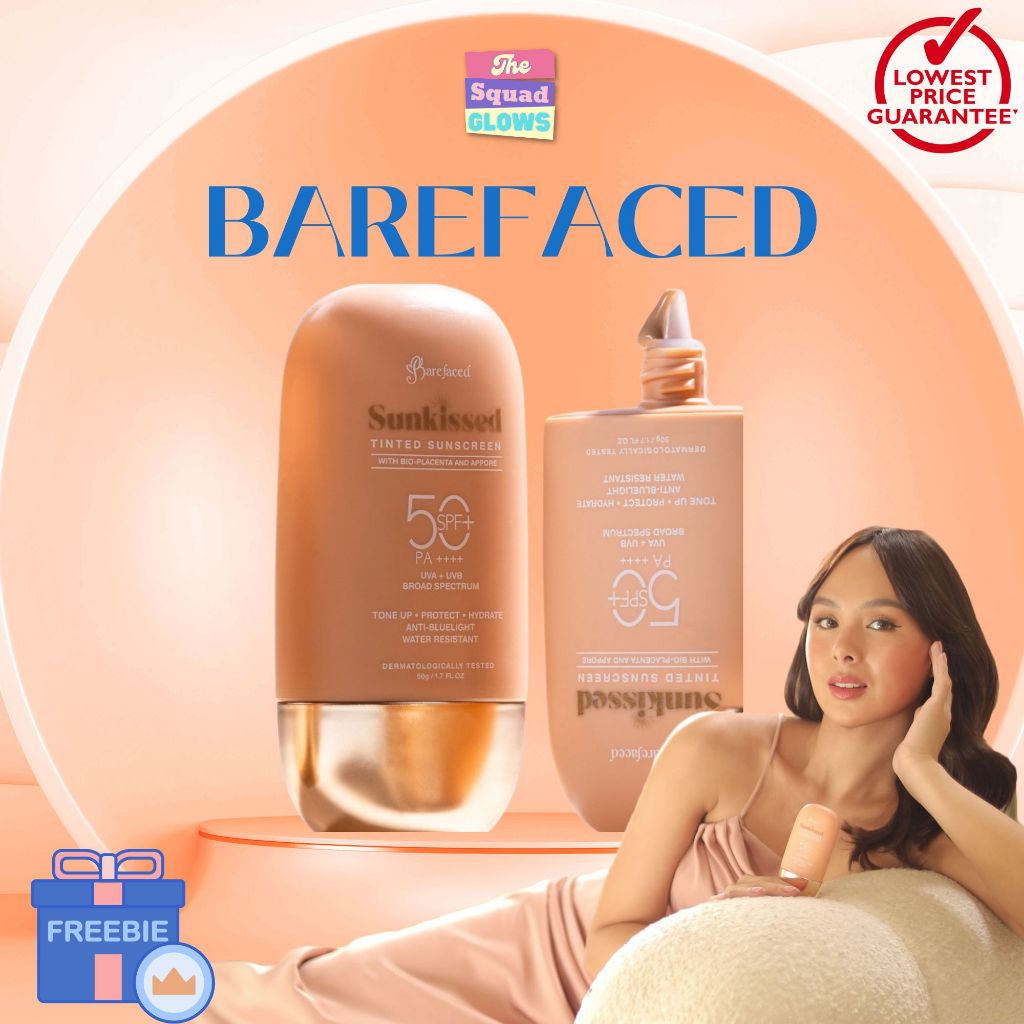 BAREFACED Original Tinted Sunscreen | Shopee Philippines