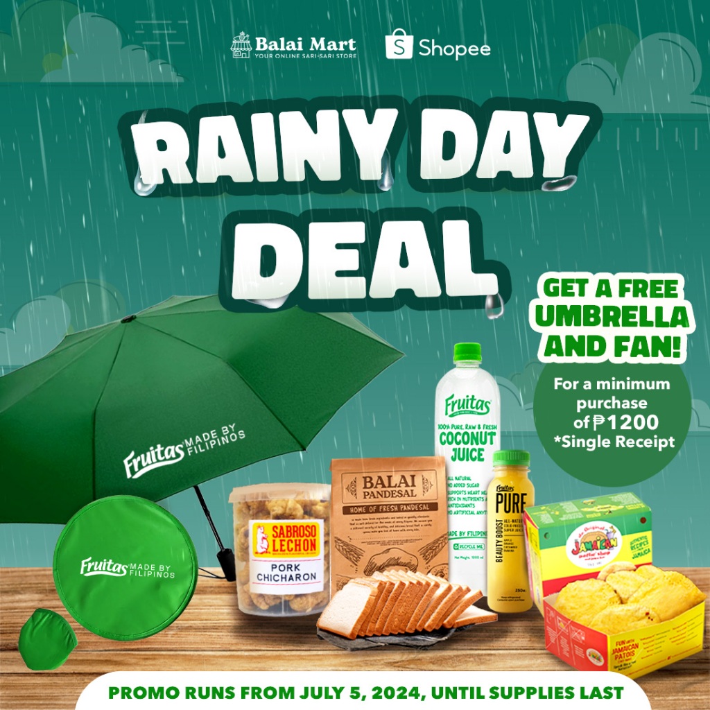Balai Mart Umbrella (Rainy Day Deal) | Shopee Philippines