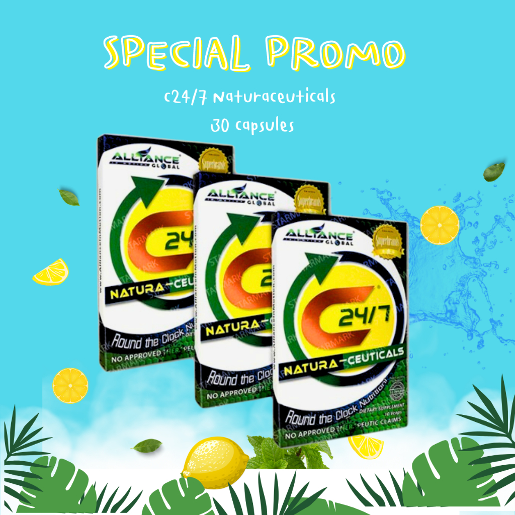PROMO C24/7 SUPPLEMENT 3 PACK ( 30 CAPSULES) | Shopee Philippines