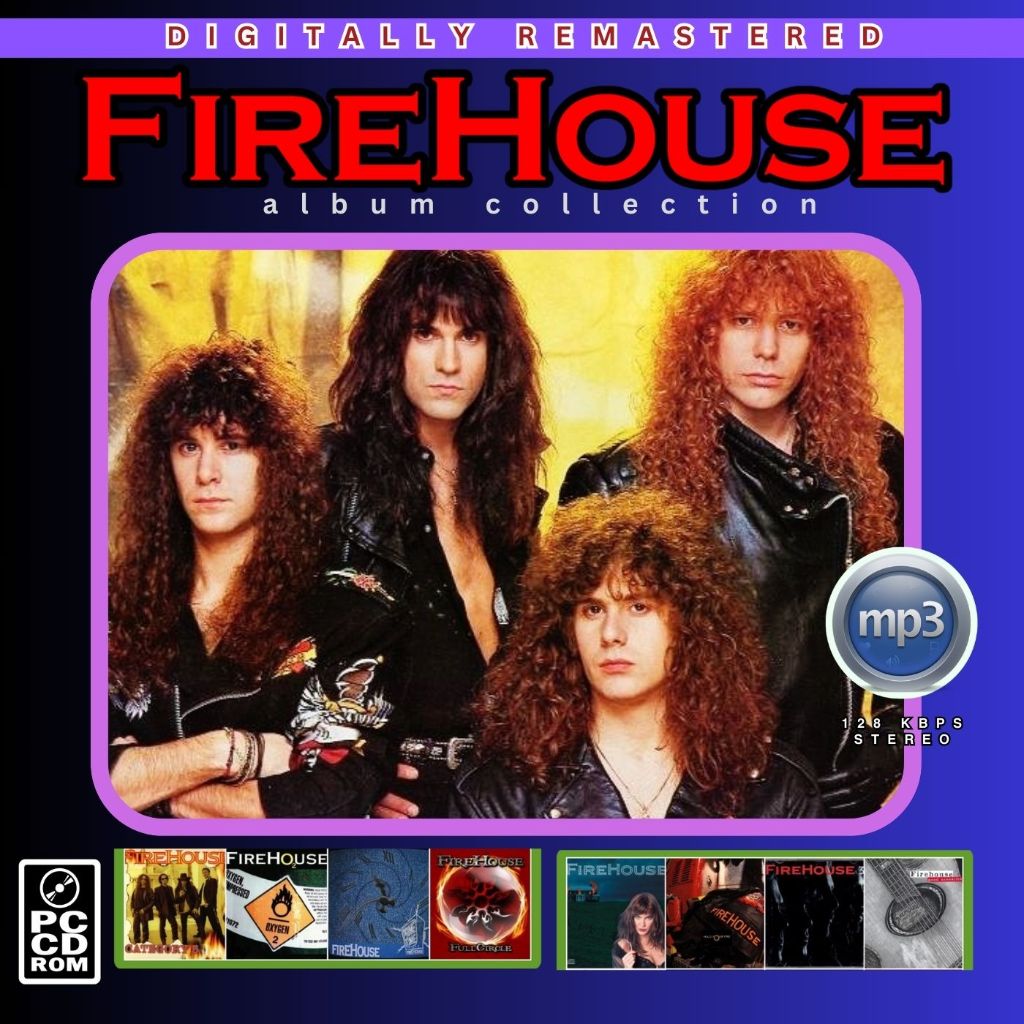 FIREHOUSE MP3 music CD for PCCDROM and compatibles (not playable to ...