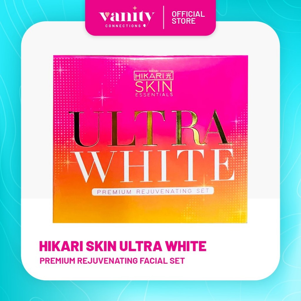 Hikari Skin Essentials Ultra White Premium Rejuvenating Set Daily Anti ...