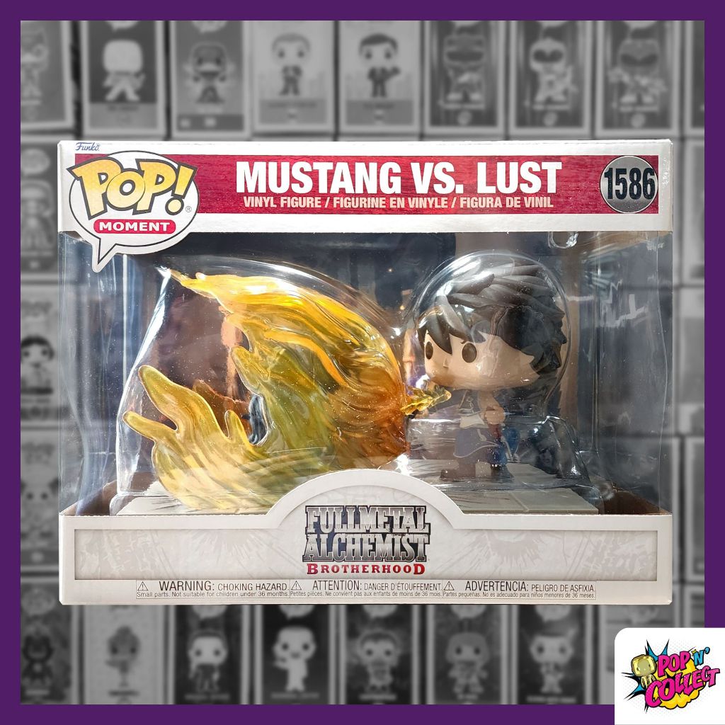 Funko Pop! FMA (Full Metal Alchemist) - Mustang VS. Lust 1586 (Sold by ...