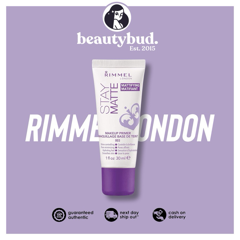 RIMMEL LONDON Stay Matte Mattifying Face Primer | Shopee Philippines