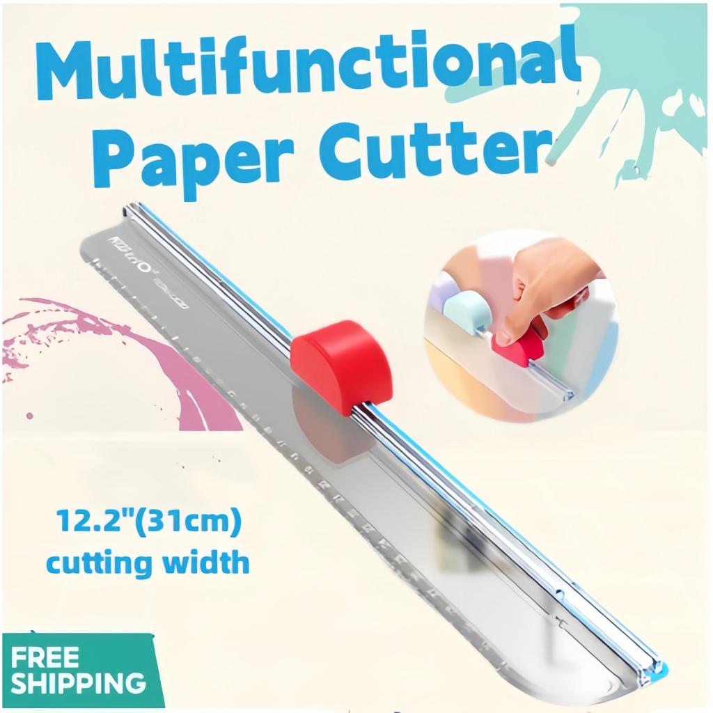 Multifunctional Paper Cutter Replaceable Head Cutter Sliding Paper ...