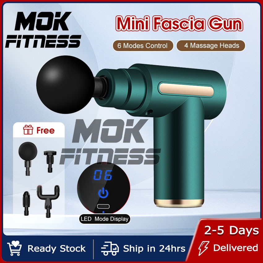 MOK FITNESS Massage Gun muscle relaxation Massager Pain Sport Machine ...