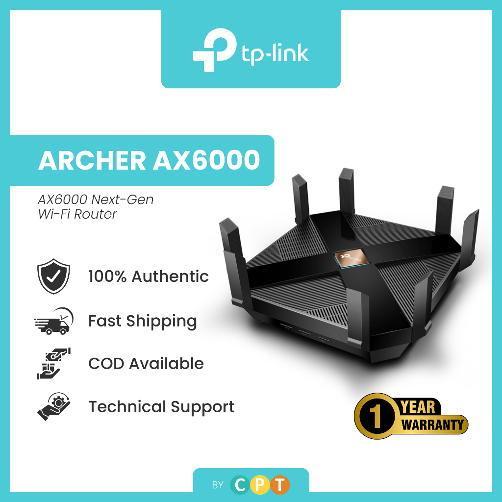 TP-Link Archer AX6000 Next-Gen Wi-Fi Router | Shopee Philippines