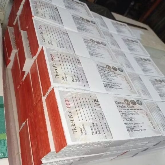 Costumized Raffle Ticket bulk | Shopee Philippines