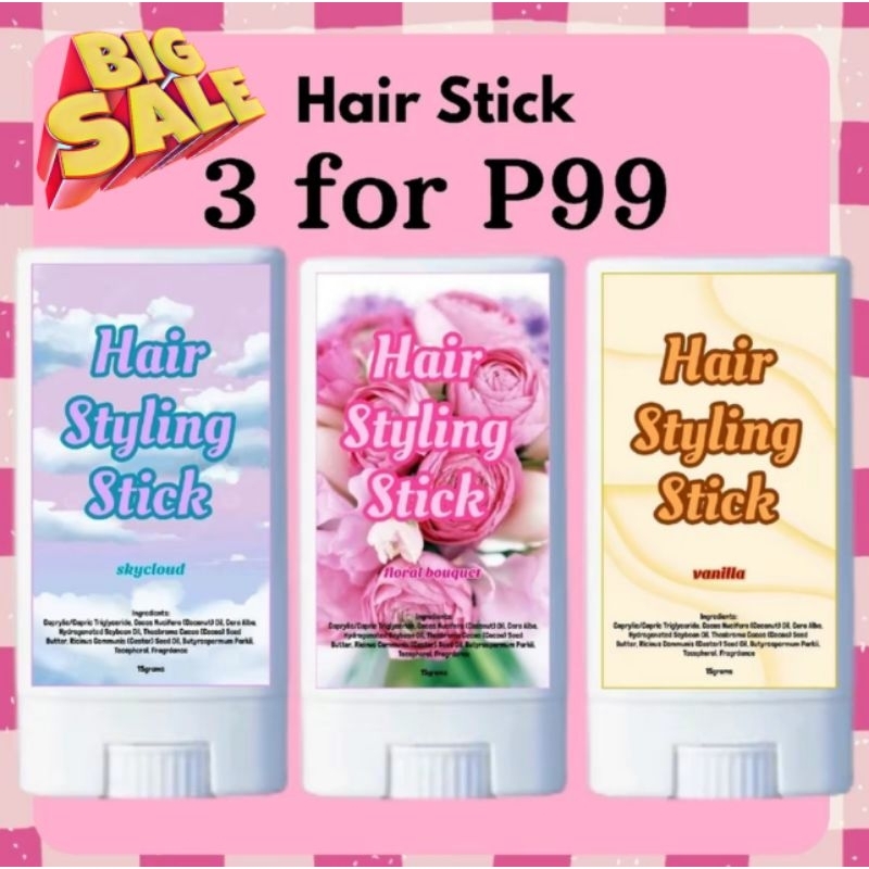 Hair Styling Stick Scented Perfume 15g | Shopee Philippines