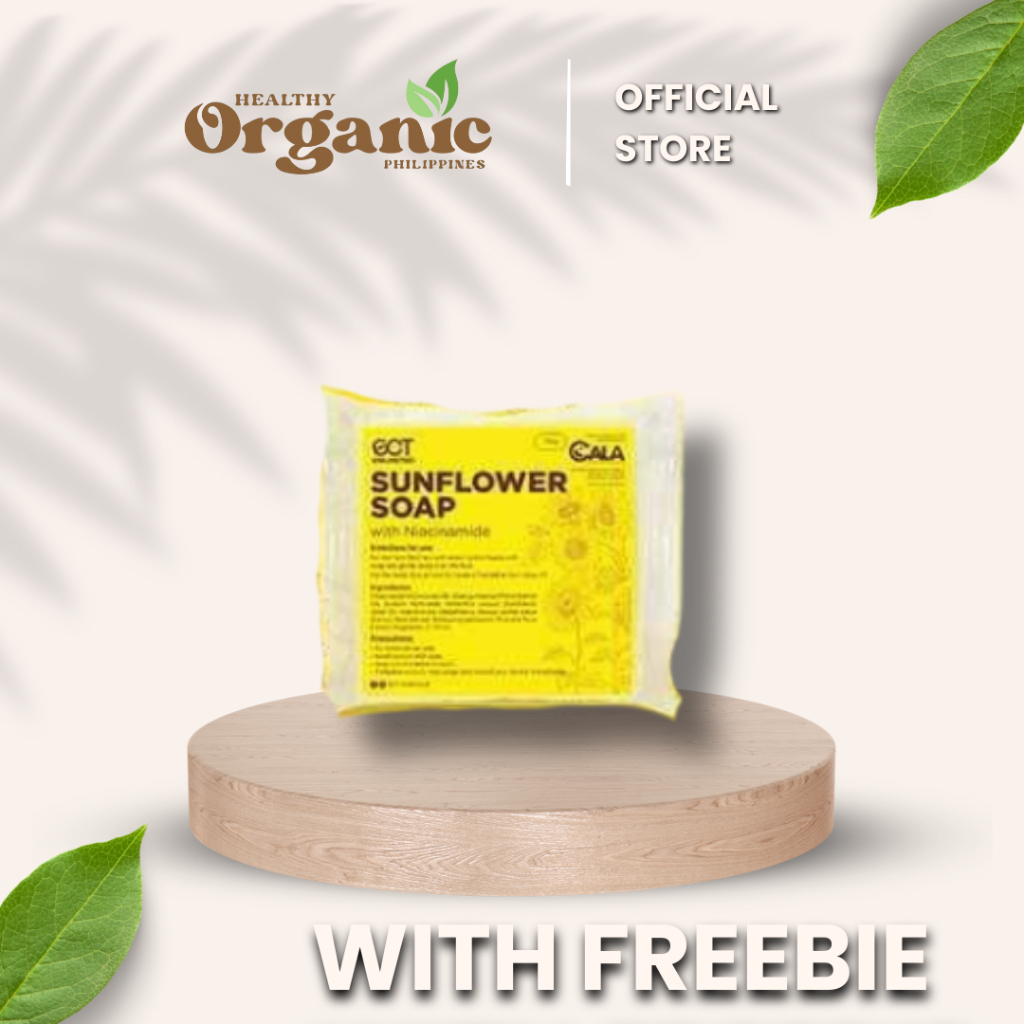 SCT UNLIMITED Sunflower Soap Per Piece Niacinamide Bar Soap Face Body ...