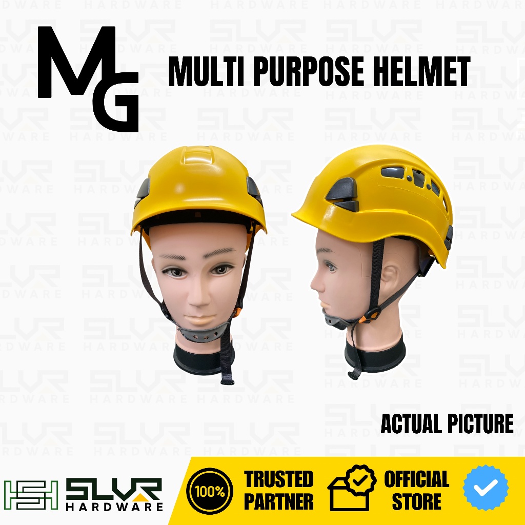 MG Heavy Duty ABS Rescue Sports Helmet Recreational Head Protection for ...