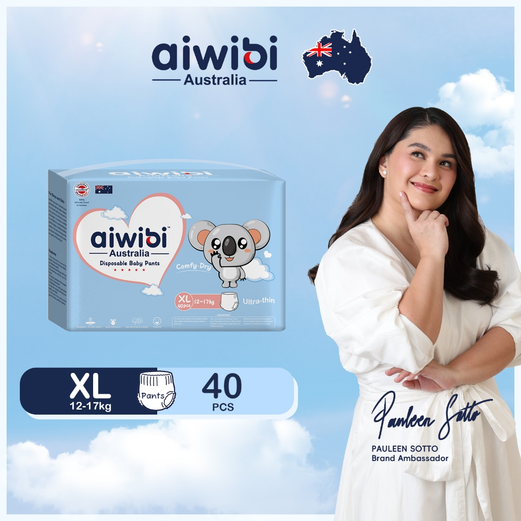 Aiwibi Comfy Dry Baby Diaper Pants XL 40 pcs - Always Dry and ...