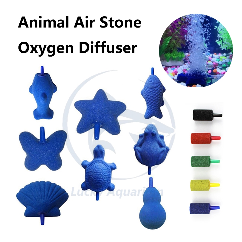Aquarium bubble air stone Animal air stone oxygen diffuser Fish Tank ...