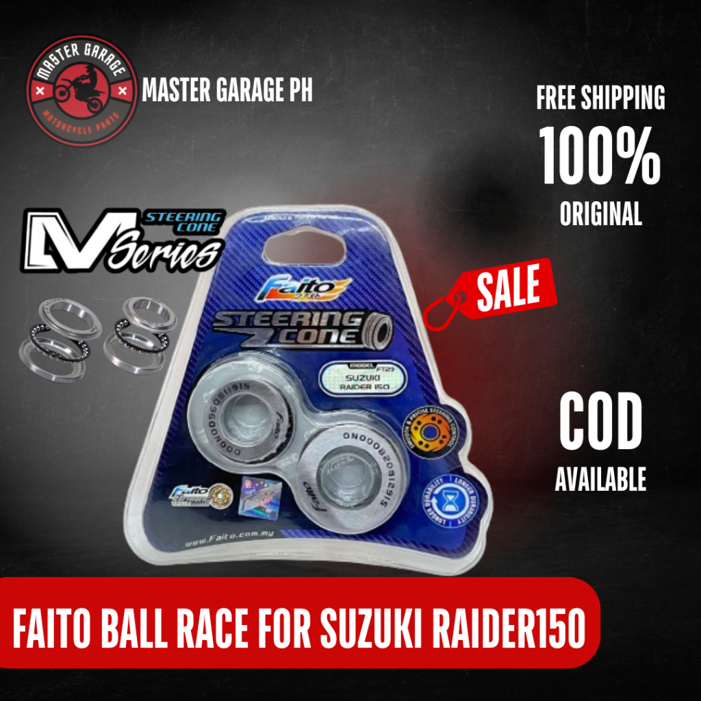 FAITO BALL RACE MSERIES STEERING CONE FOR SUZUKI RAIDER 150 | Shopee ...