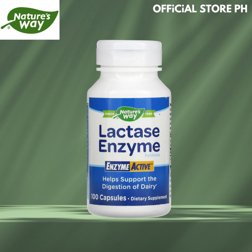 Nature's Way | Nature's Way, Lactase Enzyme Formula, 100 Capsules ...