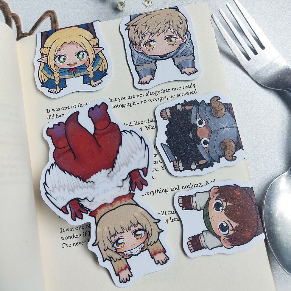 Dungeon Meshi | Delicious in Dungeon -inspired Dangling Chibi Magnetic ...