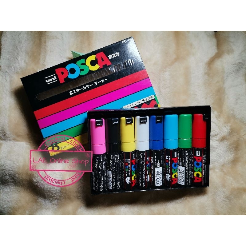 uni POSCA Poster Color Markers (PC-8K) | Shopee Philippines