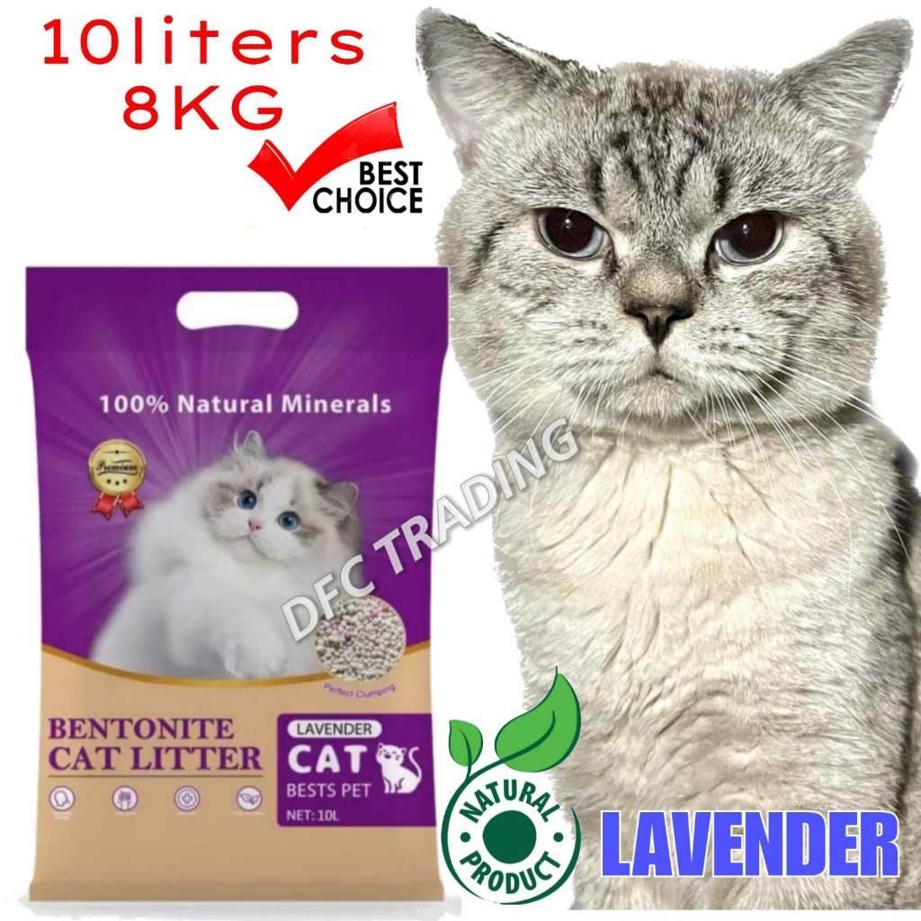 10 liters Bentonite Cat Litter Sand | Shopee Philippines