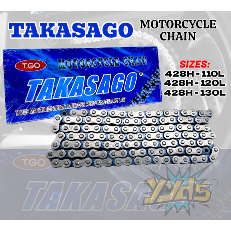 UNIVERSAL TAKASAGO CHAIN 428H-110L/120L/130L | Shopee Philippines