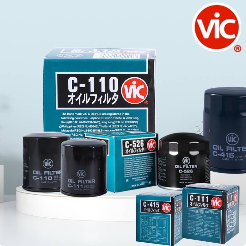 vic oil filter C-110 C-111 C-415 C-526 made in japan for toyota ...