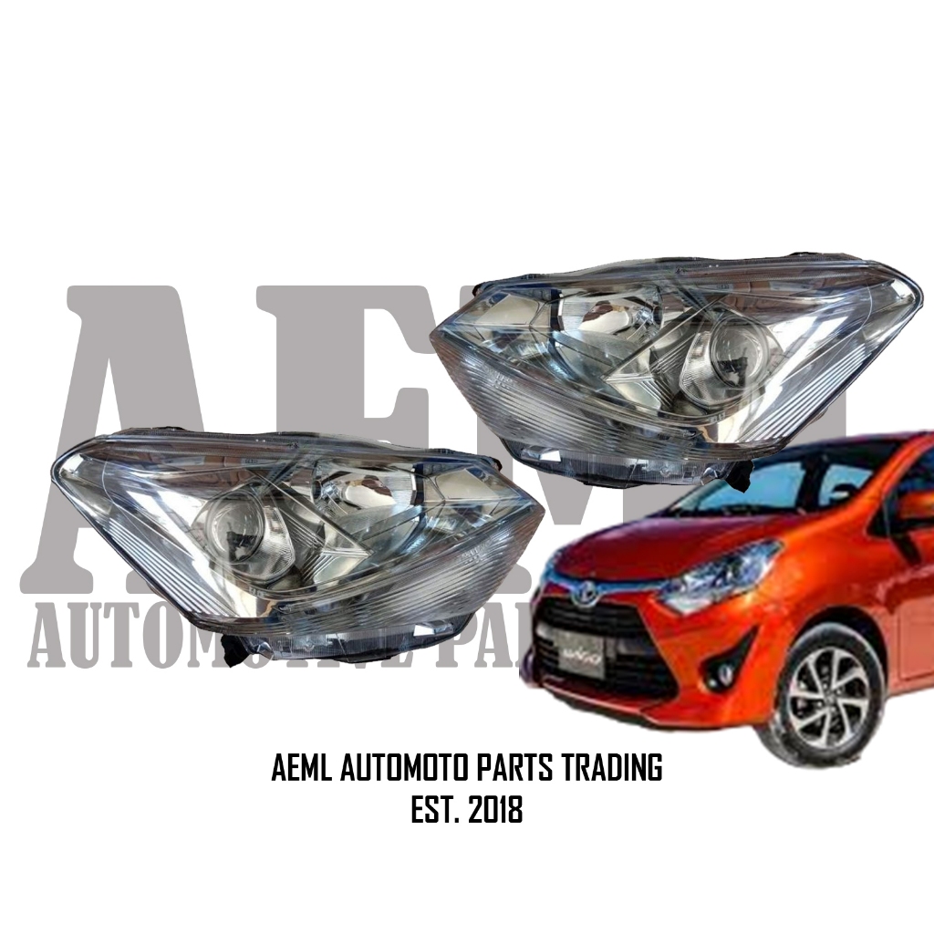 Genuine Toyota Wigo 2017 - 2019 Gen 2 Headlight Headlamp Parts Out ...