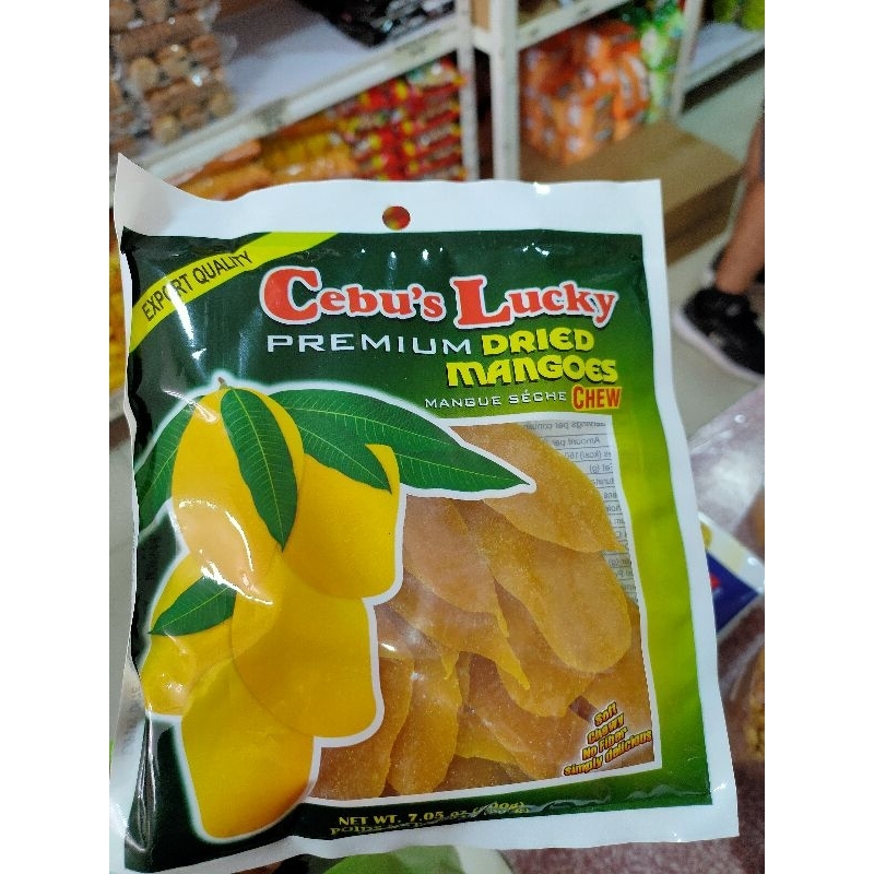 Cebu's Lucky Premium Dried Mango 100g 200g | Shopee Philippines