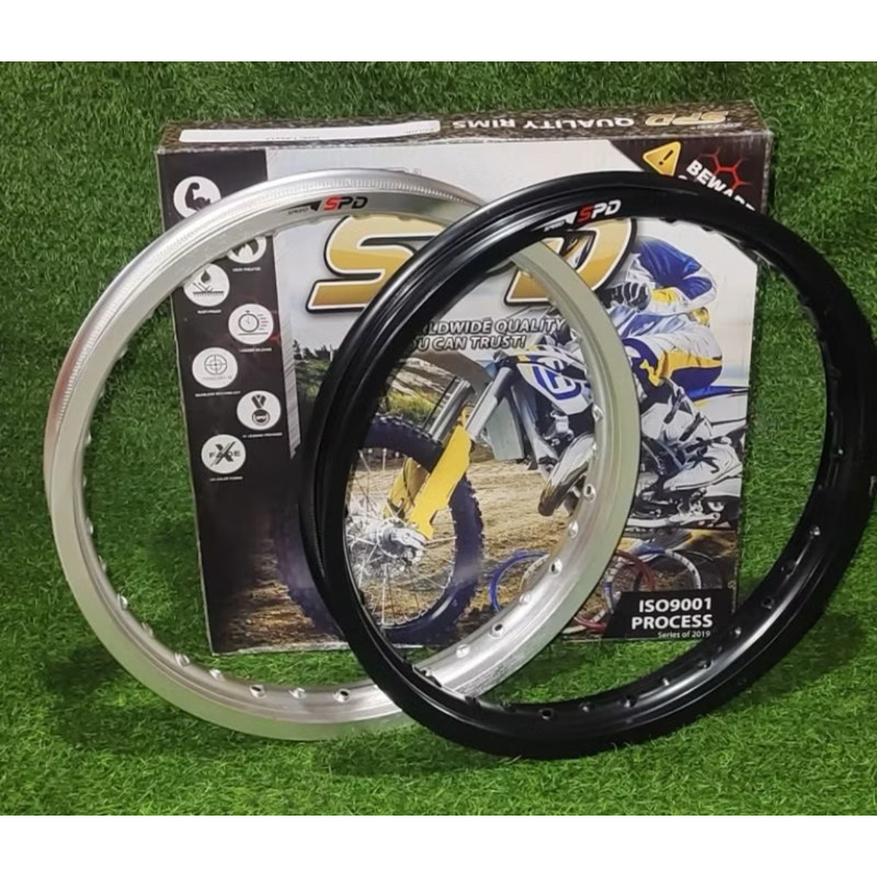 SPD RIM WHEEL ALLOY ORIGINAL 1.85X17 (BLACK SILVER) | Shopee Philippines
