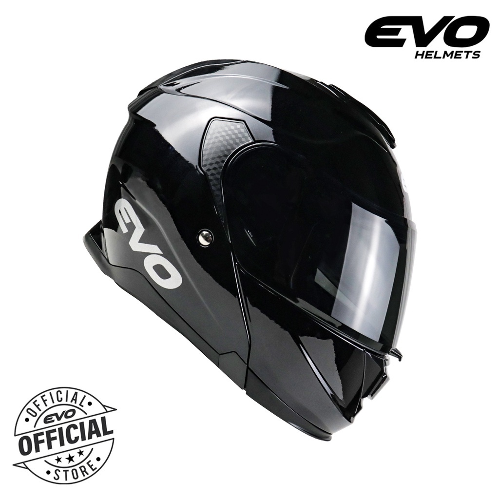 EVO VXR-5000 Plain Modular Dual Visor Helmet Motorcycle with Free Clear Lens | Shopee Philippines