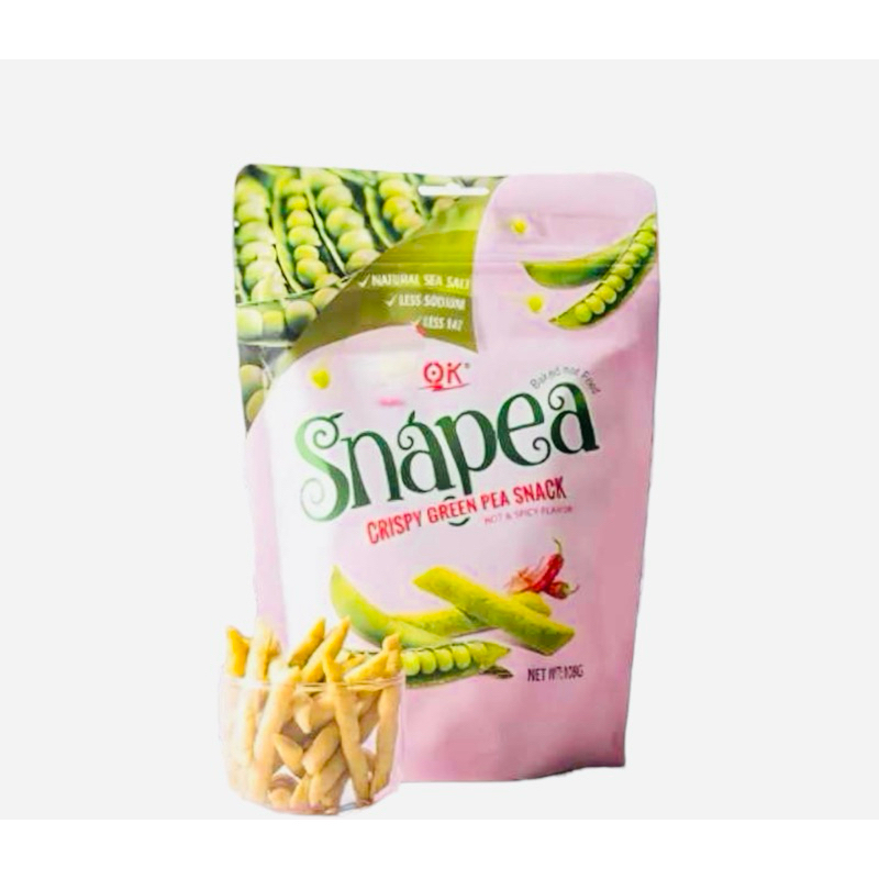 Snapea Green Pea Snack - Hot & Spicy Flavor 108grams | Shopee Philippines