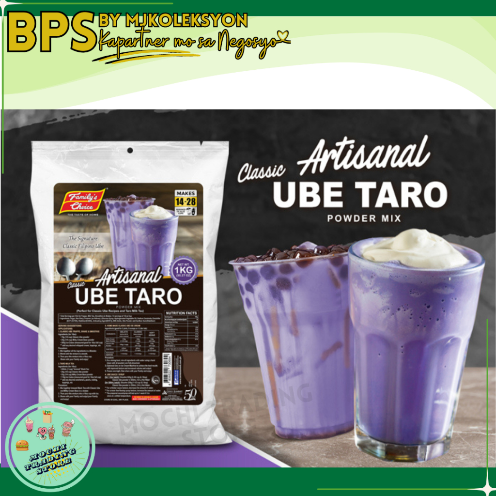 Family's Choice Ube Taro Powder for {Frappe Milktea, Syrup Sauce ...