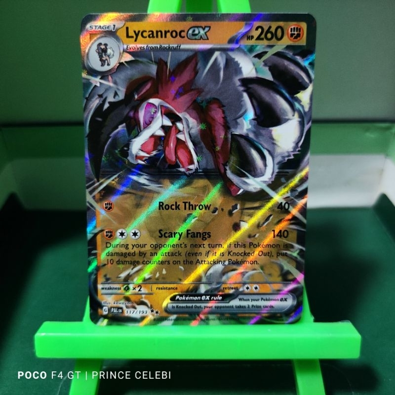 Pokemon TCG - Lycanroc ex | Shopee Philippines