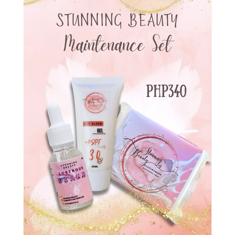 STUNNING BEAUTY MAINTENANCE SET | Shopee Philippines