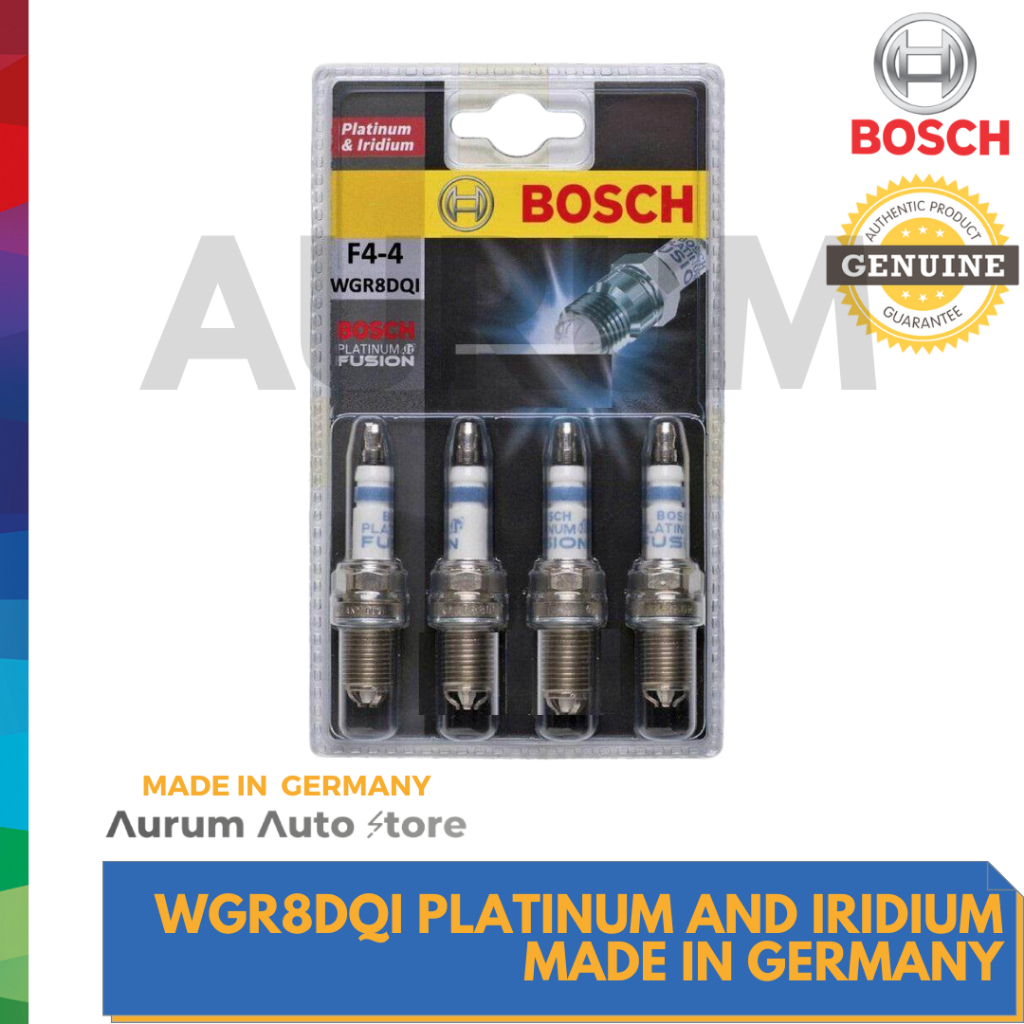 Bosch WGR8DQI Sparkplugs 12valves made in Germany 4PCS | Shopee Philippines