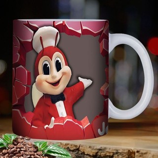 Jollibee Customized Mug ( 3D print effect ) | Shopee Philippines