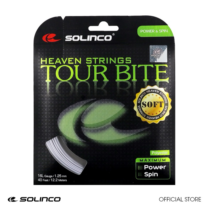 Solinco Tennis String Tour Bite Soft Set | Shopee Philippines