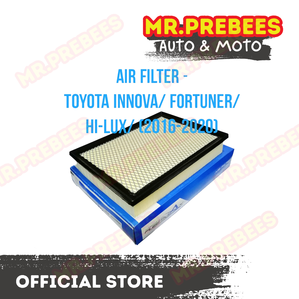 TOYOTA FORTUNER/ INNOVA/ HILUX AIR FILTER 2016 - 2020 - (FLEETMAX FAS ...
