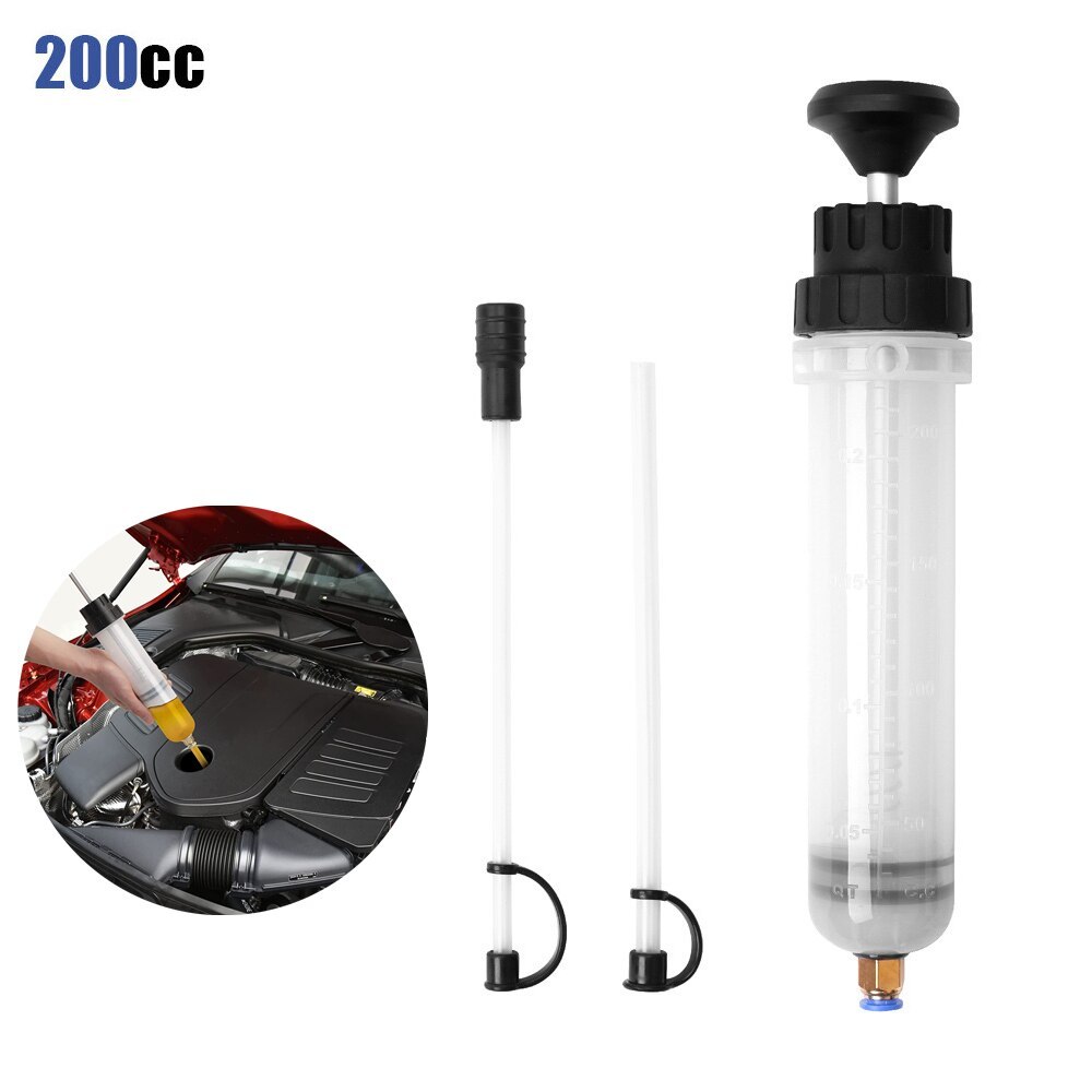 Car Oil Fluid Extractor Filling Syringe Bottle Hand Pump Automotive ...