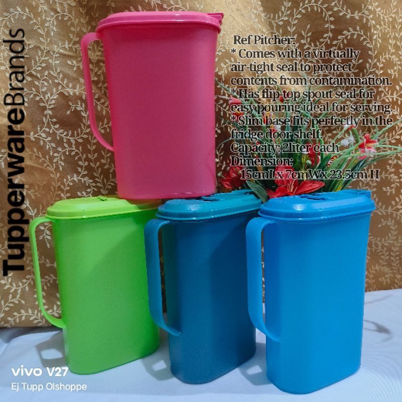 Tupperware Original Ref Pitcher 2L | Shopee Philippines