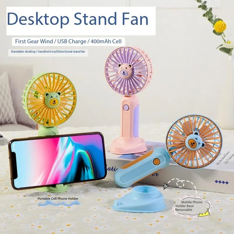 PORTABLE RECHARGEABLE FAN MINI HANDY FAN POCKET SIZE USB PERSONAL ...