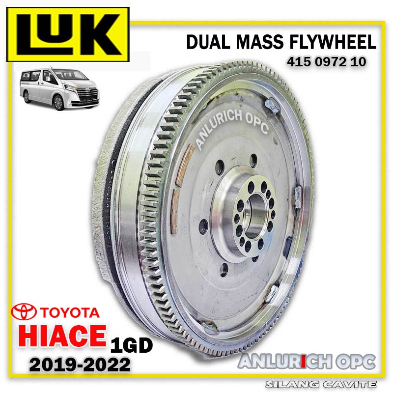 Dual Mass Flywheel TOYOTA Hiace 1GD 2019-2022 LUK 415 0972 10 | Shopee ...