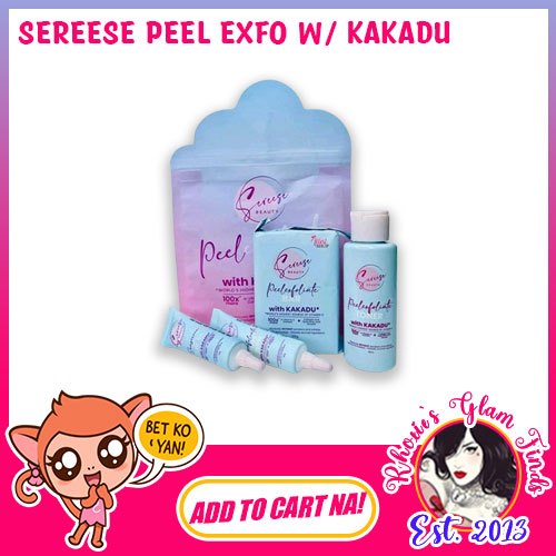 Sereese Beauty Peel Exfoliate Set with Kakadu | Shopee Philippines