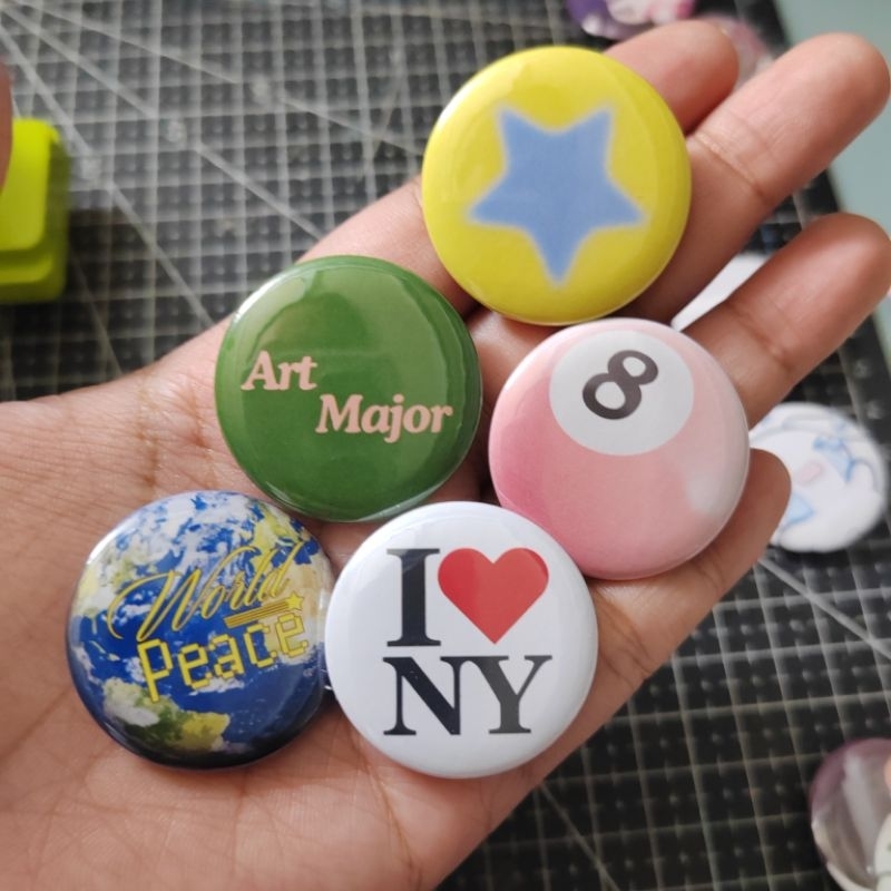 Customized/Personalized Button Pins | 32mm/1.25inch | Shopee Philippines