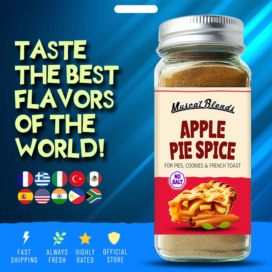 MUSCAT BLENDS APPLE PIE SPICE 1.59oz (45g) | Shopee Philippines