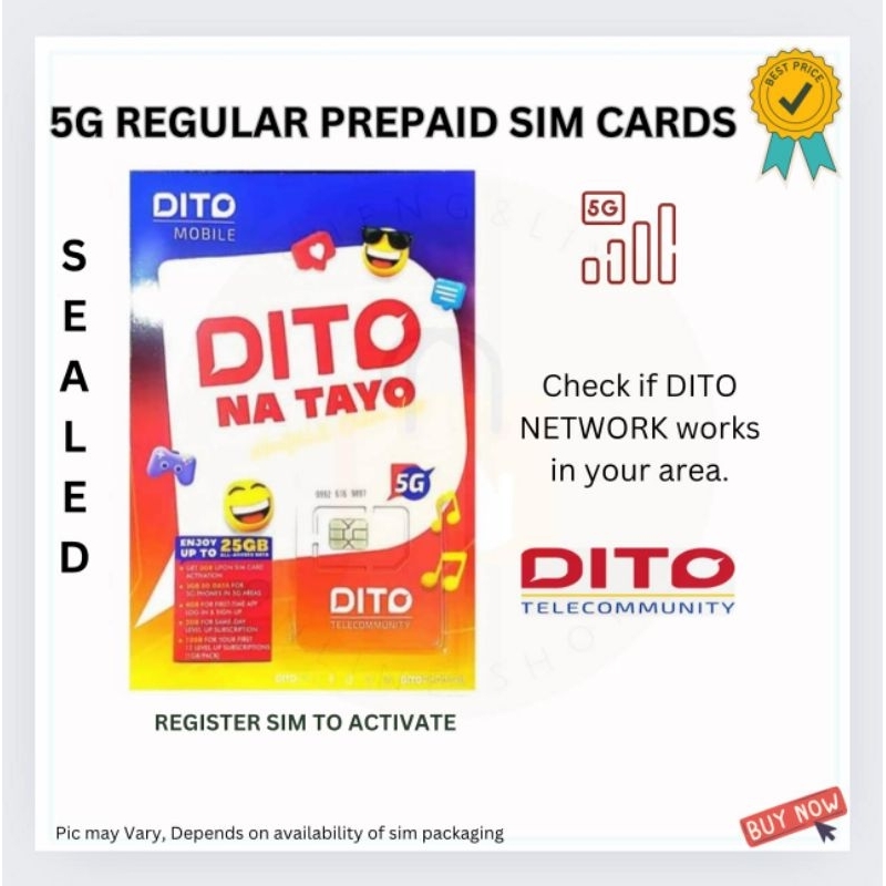 DITO STRATER PACK FREE 3GB UP NO EXPIRY DATE DITO SIM | Shopee Philippines