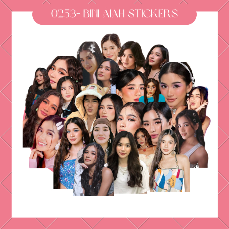 Bini Sticker Pack Not Waterproof Stationery Stickers Ppop Stickers Aiah ...