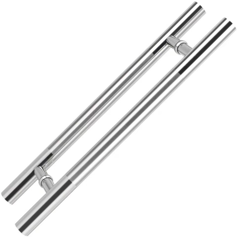 Heavy Duty Stainless Steel Round, Square Matte Black Sliding Door ...