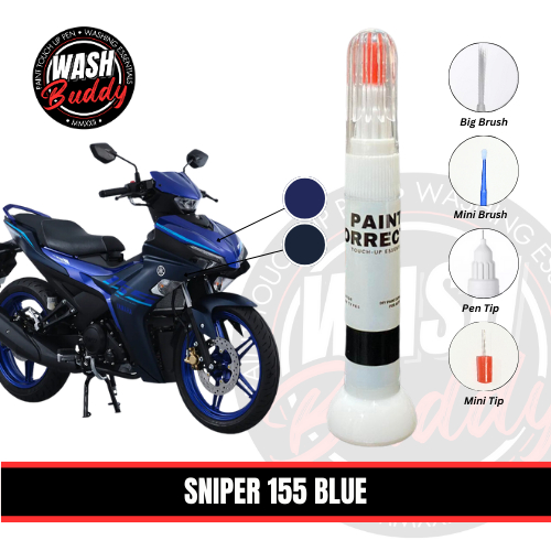 Sniper 155 Blue Color Touch Up (Paint Correct) | Shopee Philippines