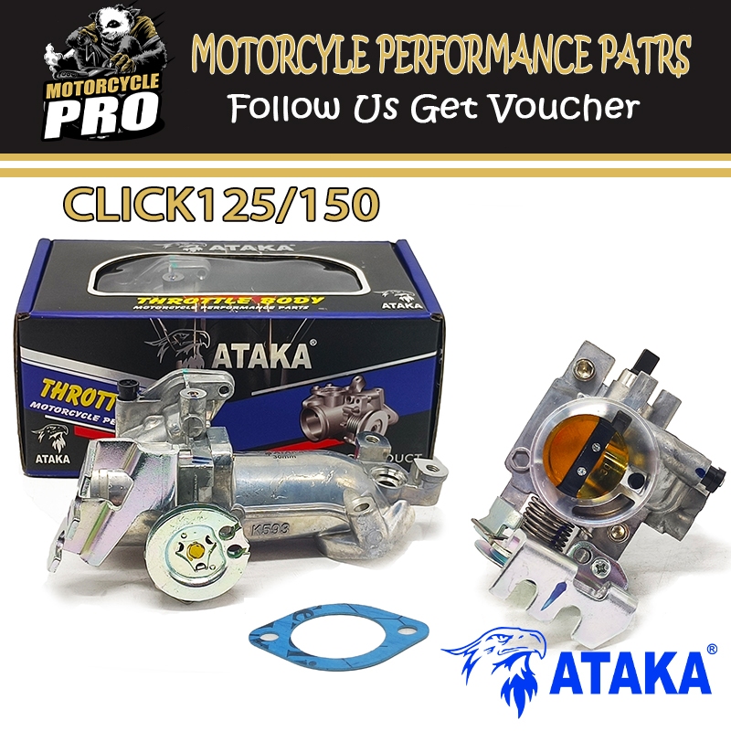 ATAKA Throttle Body Click125 Click150 Vario 150 PCX150 (28, 30, 32 ...